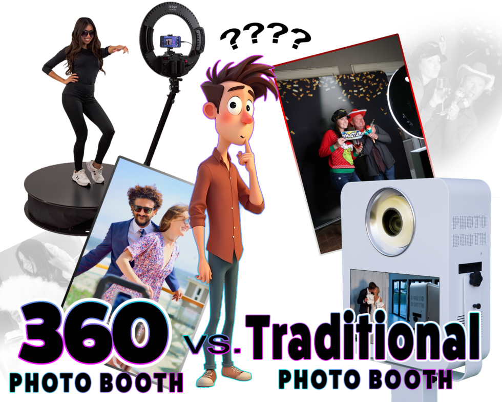 Traditional Photo Booth vs. 360 Photo Booth
